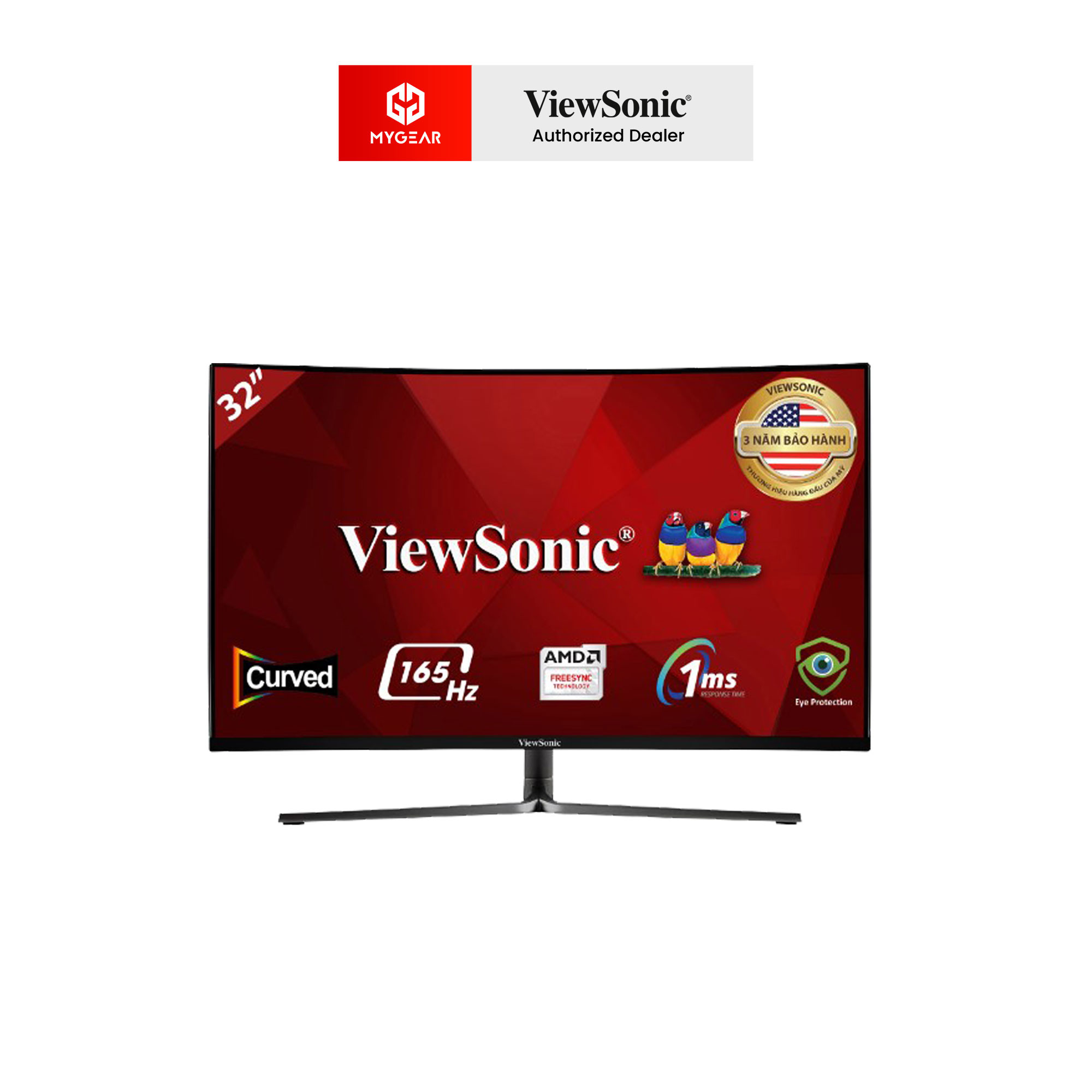 Màn Hình Gaming ViewSonic VX3258-PC-MHD 32 inch FHD VA 165Hz (HDMI ...