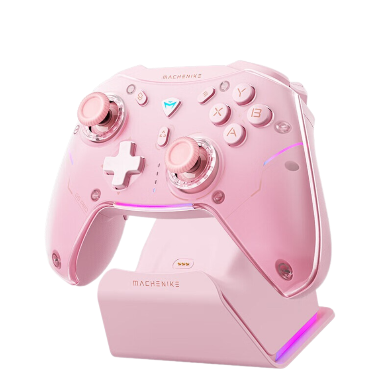 Tay Cầm Gaming Phím Cơ Machenike G5 Pro Max Pink