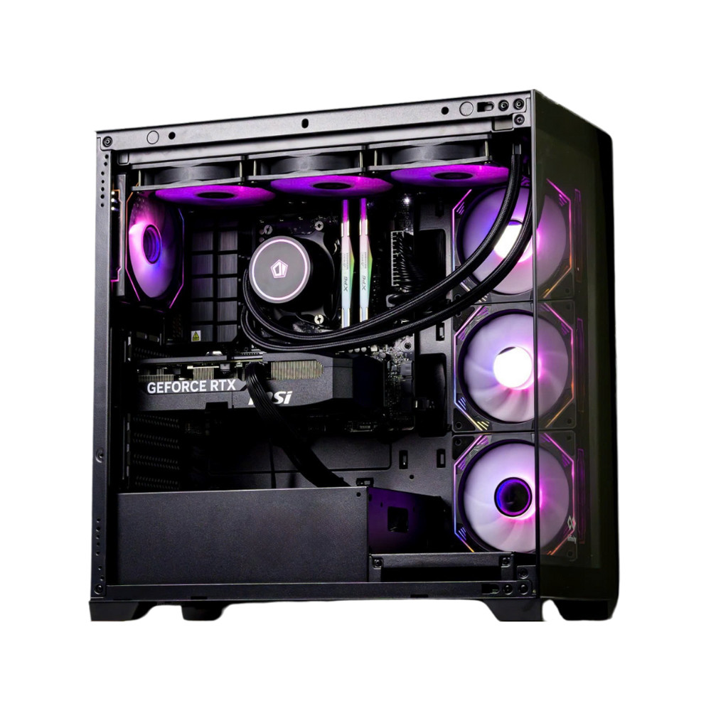 PC Đồ Họa CyberPower RTX 4060 Ti 16G | i5 14400F | Ram 16GB | 500GB SSD